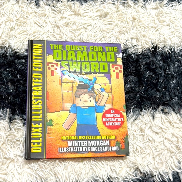 Minecraft | Other | Minecraft The Quest For The Diamond Sword Book ...